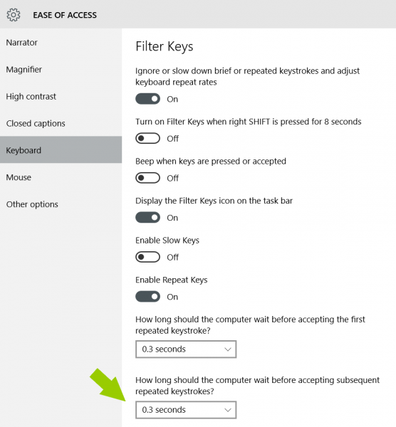 Microsoft, the keyboard repeat rate and sleeping: how to work around ...