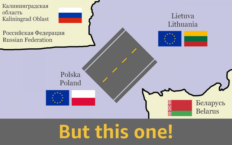 The Suwałki Gap, aka the Suwałki corridor, is no corridor at all ...